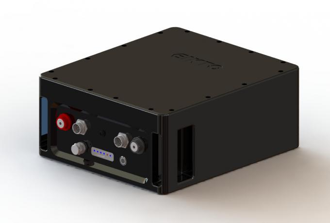 IP67 51.2V50Ah Yacht Lithium Battery 420mmx480mmx190mm